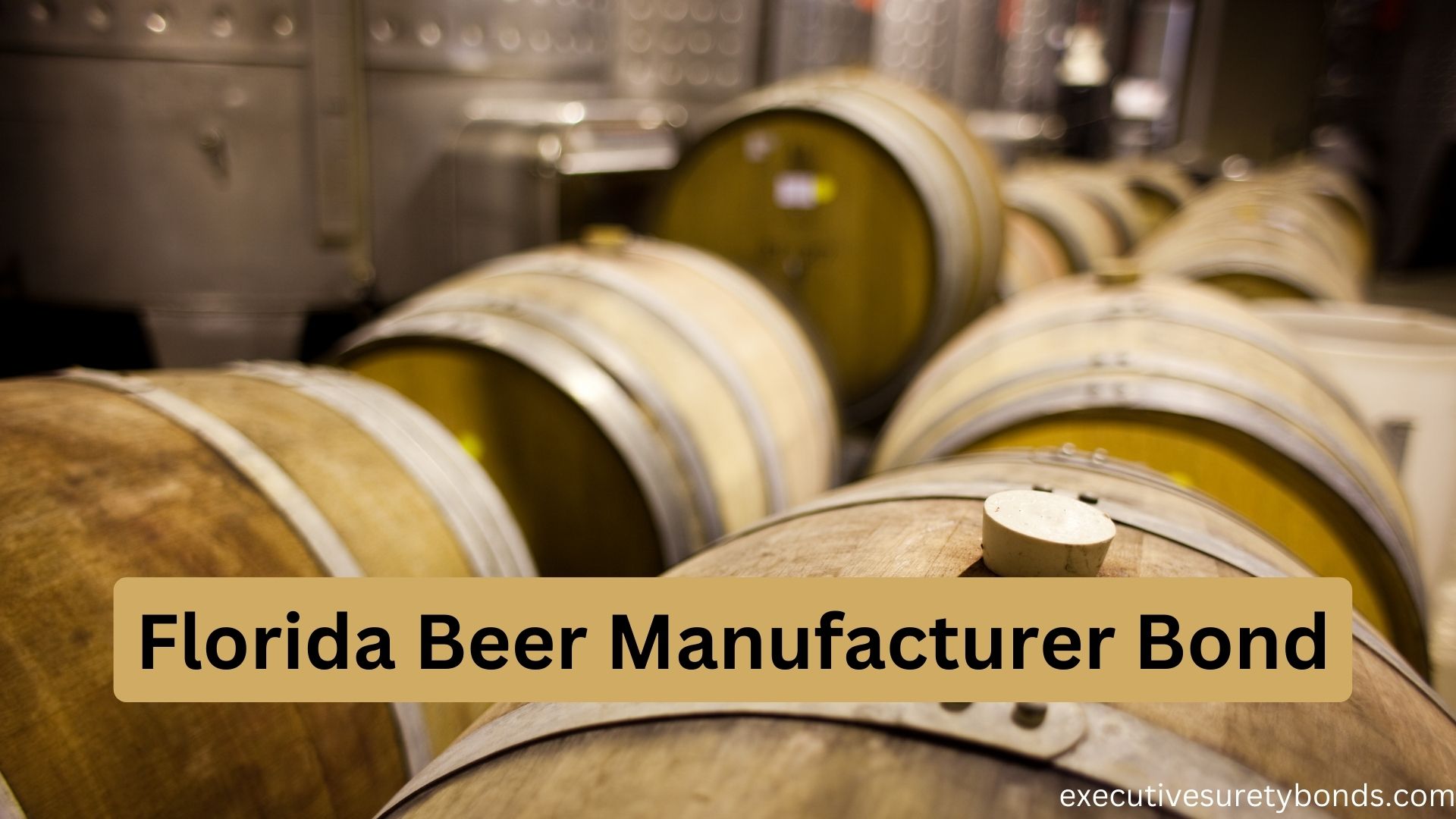 Brewing Excellence: The Role of the Florida Beer Manufacturer Bond